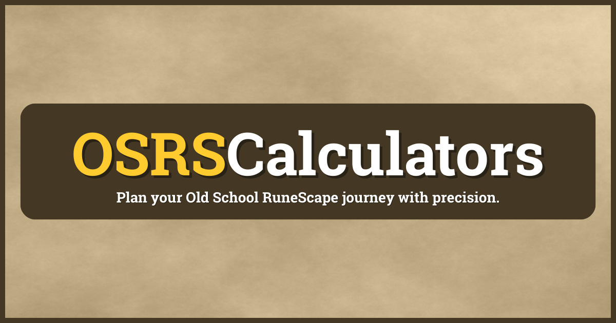 OSRS GP per XP Calculator - Cost Efficiency Calculator | OSRS Skills ...